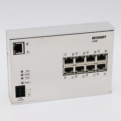 BECKHOFF CU2508 8 PORT ETHERNET SWITCH - Sensomat